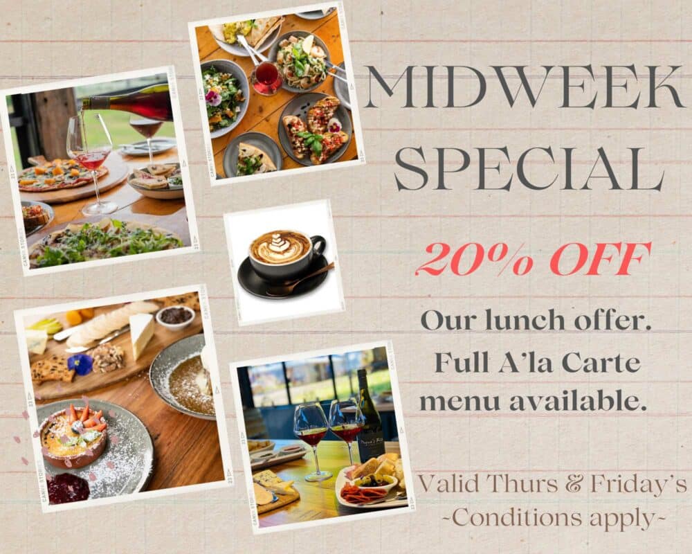 MIDWEEK SPECIAL - NEW MENU - Paynes Rise